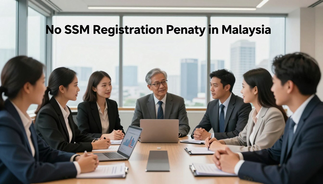 no SSM registration penalty Malaysia, unregistered business fine